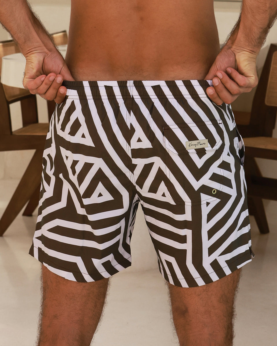 The Dubai Daze - Swim Trunks – Kenny Flowers