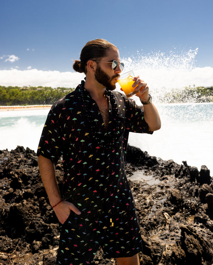 Mens Cabana Sets | Matching Hawaiian Shirts and Swim Trunks – Kenny Flowers