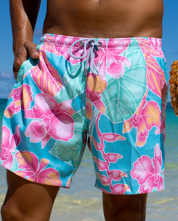 Mens Cabana Sets | Matching Hawaiian Shirts and Swim Trunks – Kenny Flowers