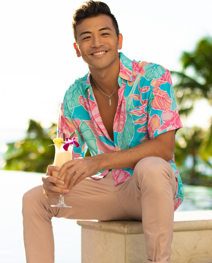 Mens Cabana Sets | Matching Hawaiian Shirts and Swim Trunks – Kenny Flowers